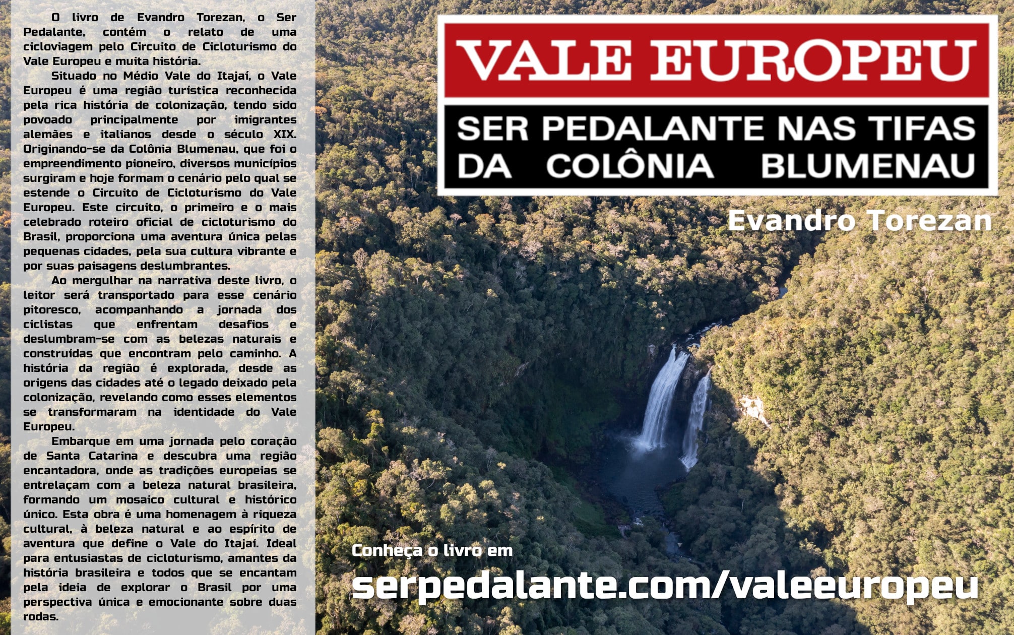 Novo livro explora o Vale Europeu Catarinense através do Cicloturismo ...